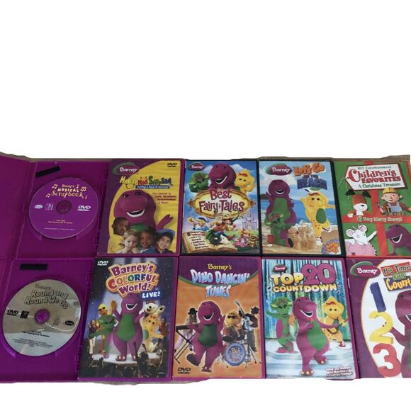 Barney | Media | Barney Dvd Lot Of Beach Musical Scrapbook Countdown ...